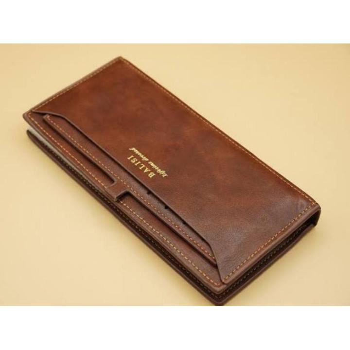 man's long wallet for men. zipper men's wallet. | Daraz.pk