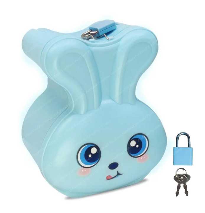 FunBlast Bunny Coin Box for Kids - Cute Cartoon Design Rabbit Piggy ...