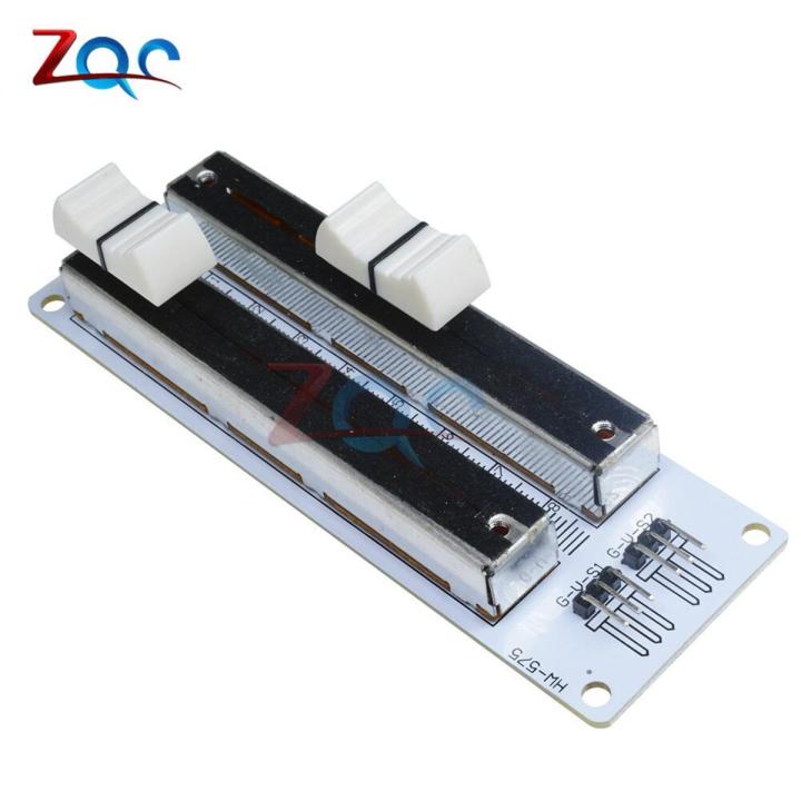 Electronic Building Block 10k Double Row Sliding Linear Potentiometer Module For Arduino Mixer