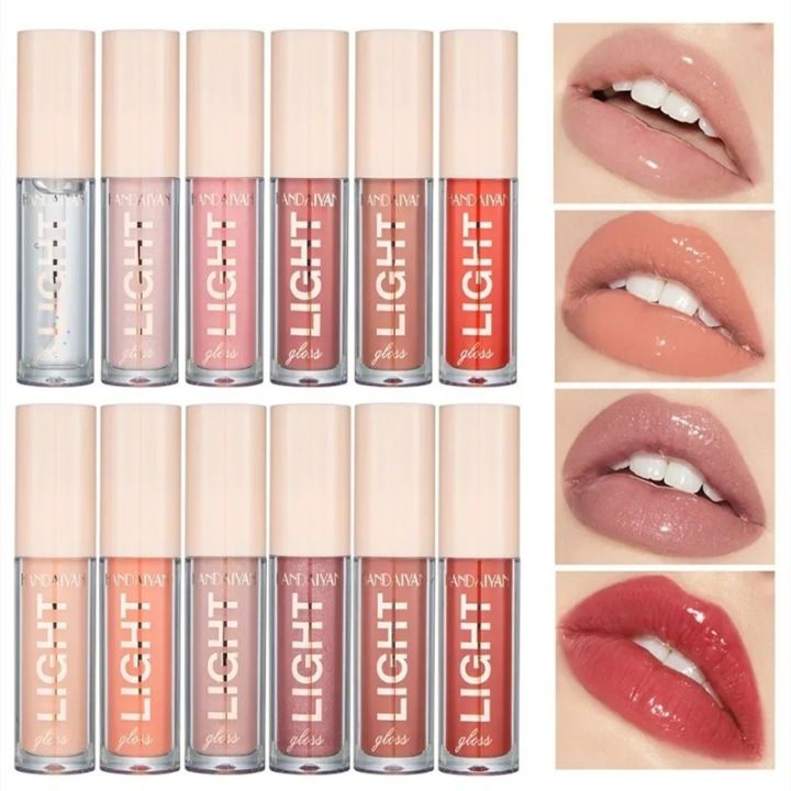 Moisturizing Lipstick Pearlescent Lip Gloss Mirror Lipstick Liquid ...