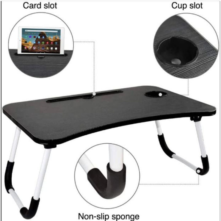 Multi-Functional Foldable Eco-Friendly Laptop Portable Table | Daraz.pk