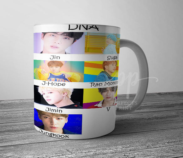 Dna bts members names Mug | Daraz.pk