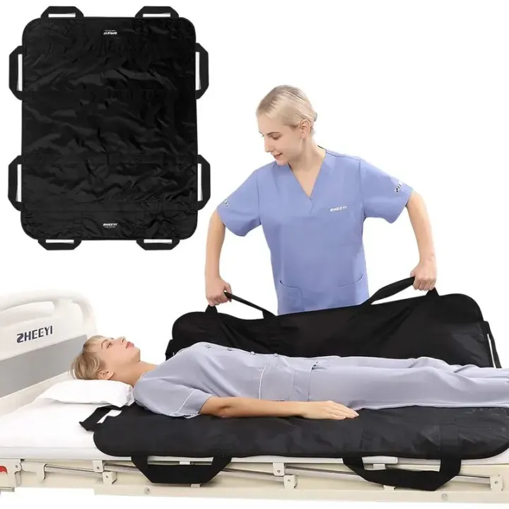 Positioning Bed Pad with Reinforced Handles 1 Pack 43" x 36" Patient ...