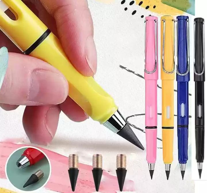 Everlasting Pencils, Inkless Pen, No Sharpen Pencils With Eraser New ...