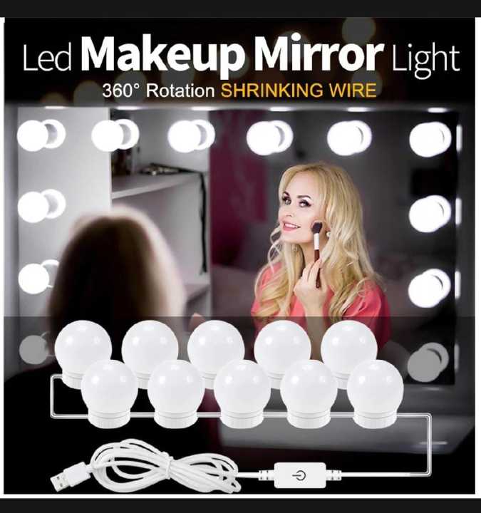 T.Q Imported Quality Makeup Mirror Light Bulb Hollywood Vanity Lights ...