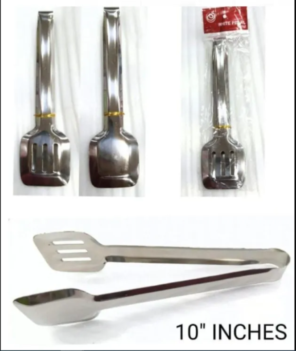 Chapati Tong Chimta Stainless Steel Roti Chimta 10 inches. | Daraz.pk