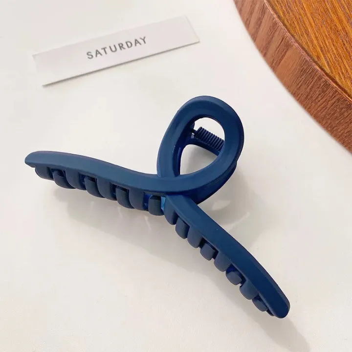 Vintage Acrylic Hair Claw Clip Plastic Hair Claws Clip Plain Jelly Jaw ...