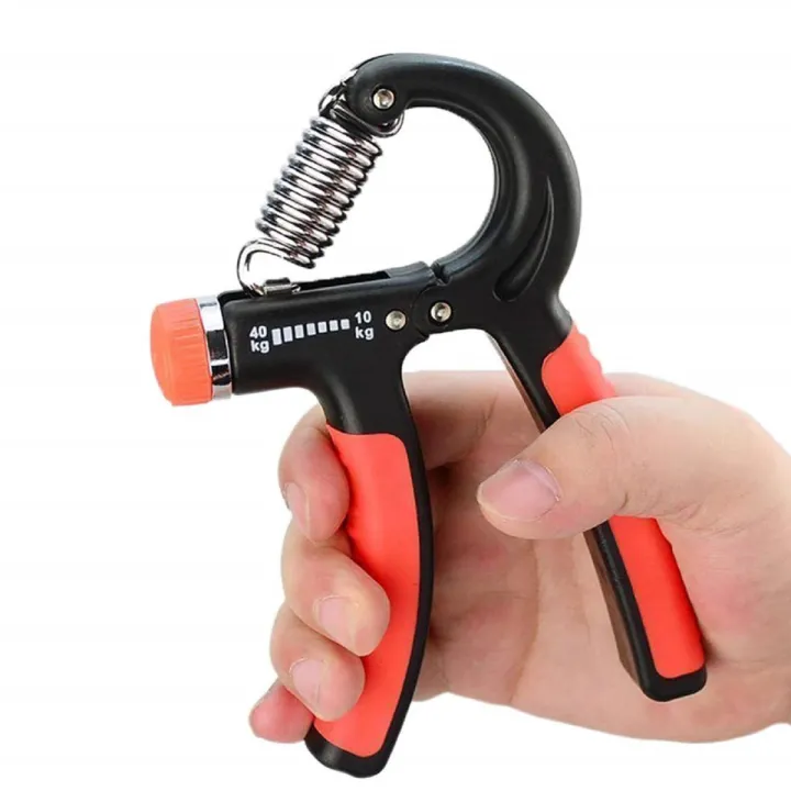 Adjustable Hand Grip Strengthener, 10kg to 40kg Hand Grip | Daraz.pk