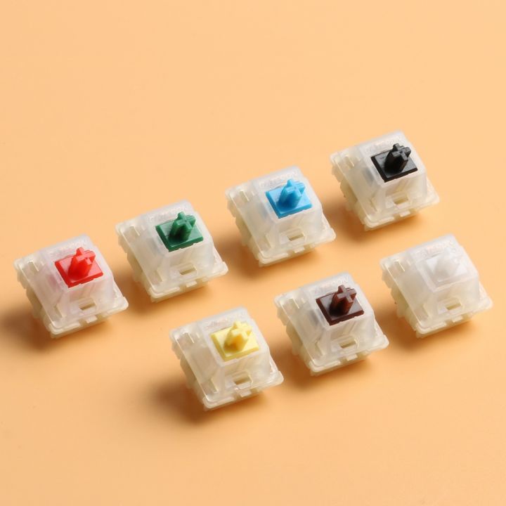 Gateron Switch Milky Top Milky Bottom Yellow Black Switches for ...