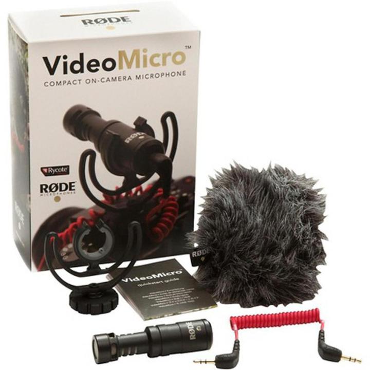Rode VideoMicro Ultracompact Camera-Mount Microphone | Daraz.pk