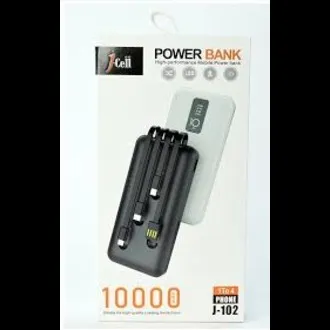 J Cell power bank 10000 mAh_Original J cell power bank 4 in 1 portable ...