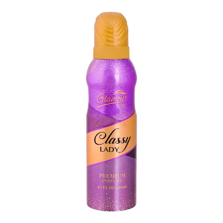Glamour Classy Lady Body Spray 200ml | Daraz.pk