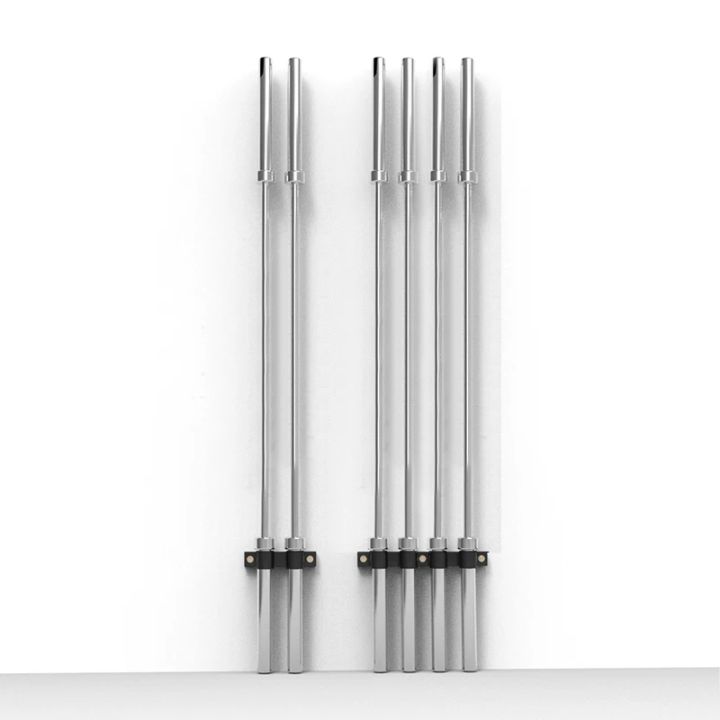 Home Wall Mounted Φ50mm Barbell Bar Storage Rack Gym Fitness Barbells ...
