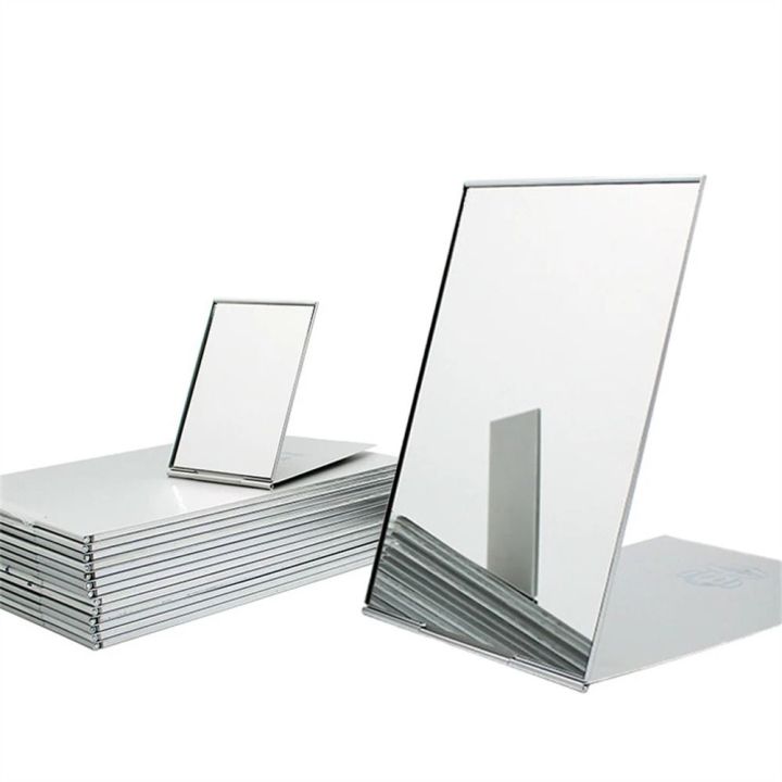 Decorative Aluminum Folding Mirror Foldable Rectangle Makeup Mirrors ...
