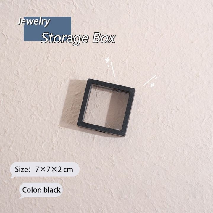 3D Display Box Transparent PE Jewelry Packaging Box Bracelet Necklace ...
