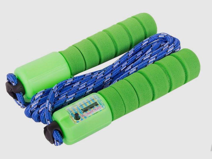 Skipping rope with counter crossfit adjustable string fitness exercise ...