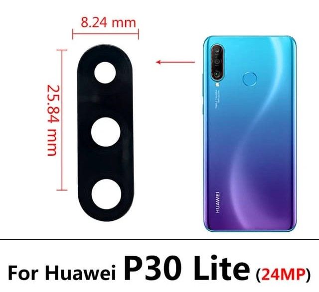 Huawei P30 lite Replacement Back Camera Lens Glass For Huawei P30 lite ...