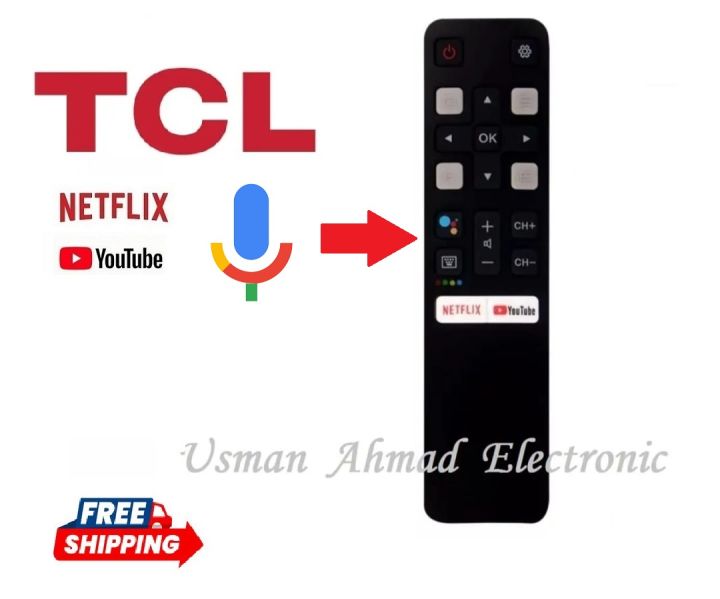 Voice Tv Remote Control For Tcl Smart Tv Voice Wireless Remote Control