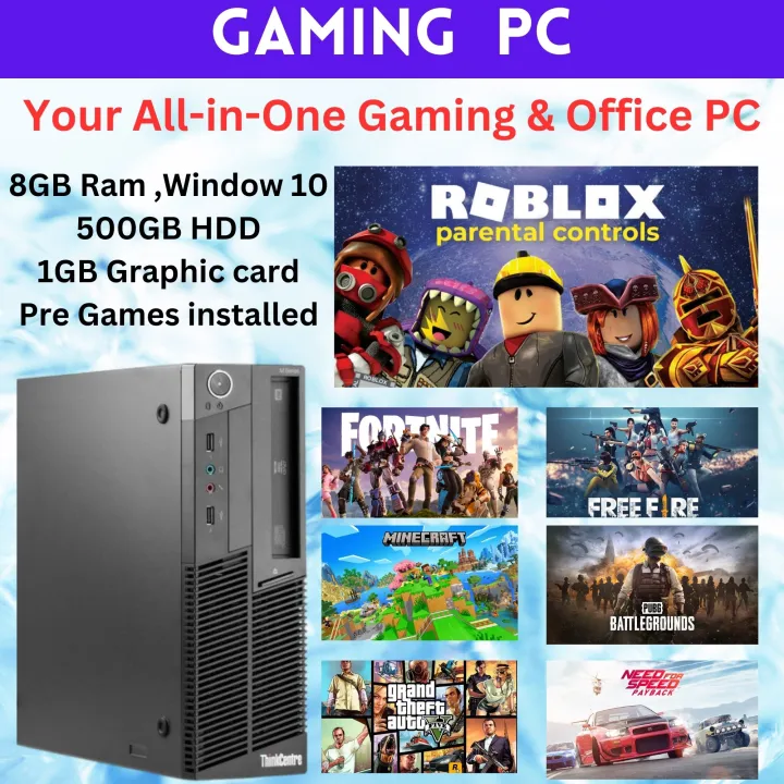 Gaming Computer | Core i5 3rd Gen | 8GB RAM | 500GB HDD | 1GB Graphics ...