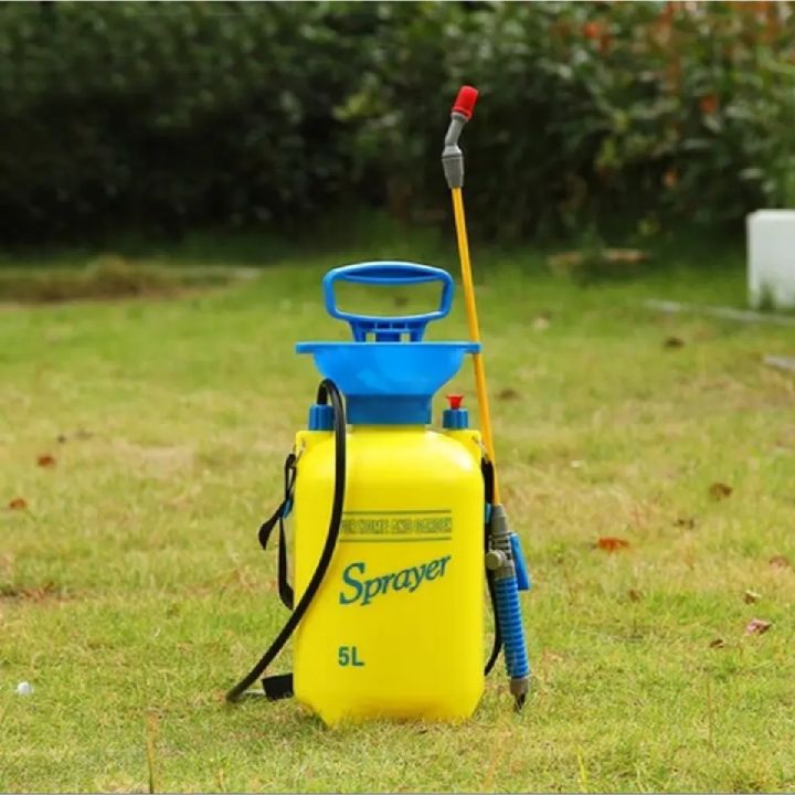 Multi Purpose Water Spray Pressure Type 5 Liter Bottles with Shoulder ...