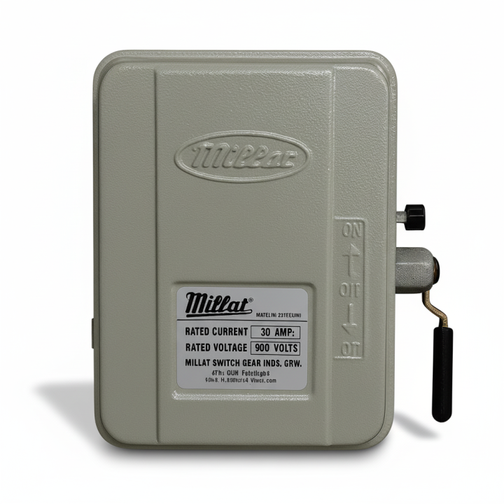 Millat Change Over 2 Pole 30 Amp – Heavy Duty Double Pole Changeover ...
