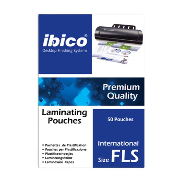 Pack of 50 (Pouches) - FLS (Foolscap) 75 Microns Lamination Pouches ...