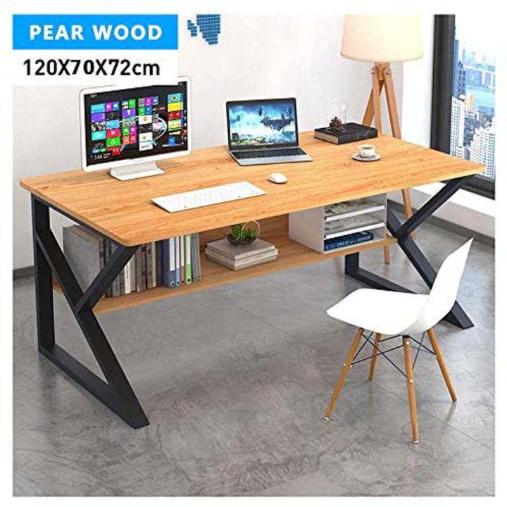Office Table Desktop Table with Book Shelf Office Desk Book Shelf ...