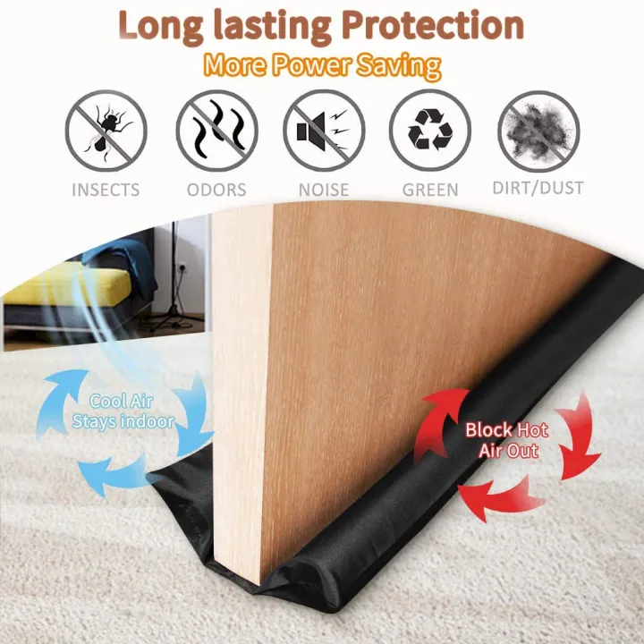 Pack OF 2 Door Draft & Dust Stopper (Insect Protector) 36 Inch | Daraz.pk