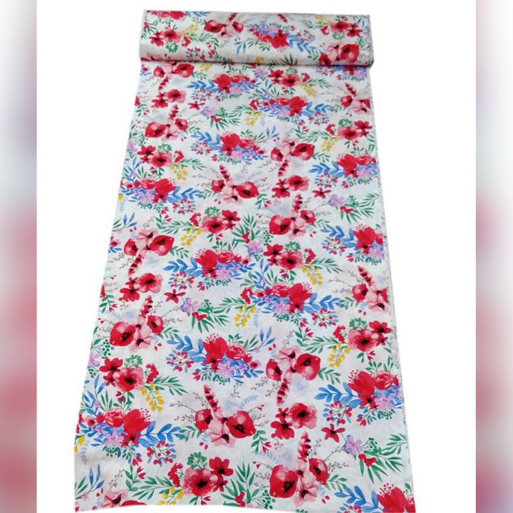 Unstitched Ajrak Print Cloth Blue - 1.5 meter | Daraz.pk