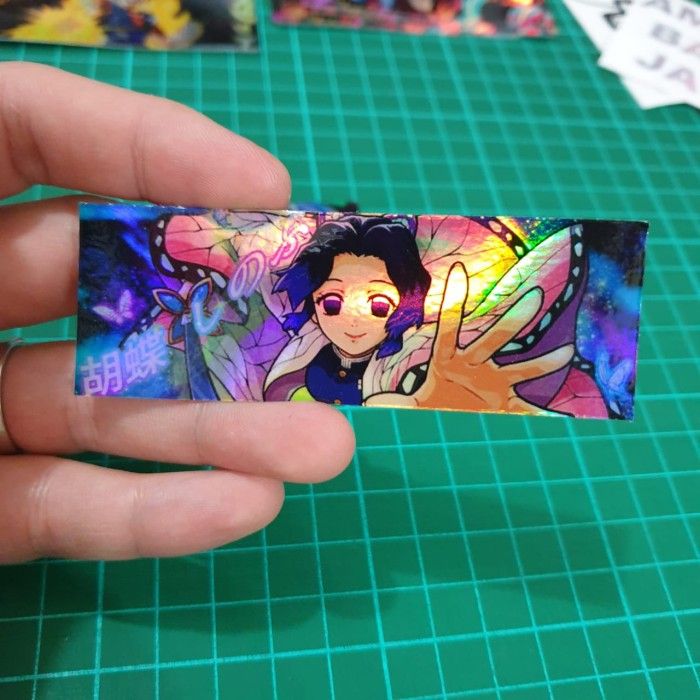 Slap Anime Sticker - S0070 - Small - Demon Slayer - Shinobu | Daraz.pk