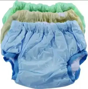 GP Pack Of 3 Kids PVC Diaper Padded Baby Nappy Panty Training Panty ...