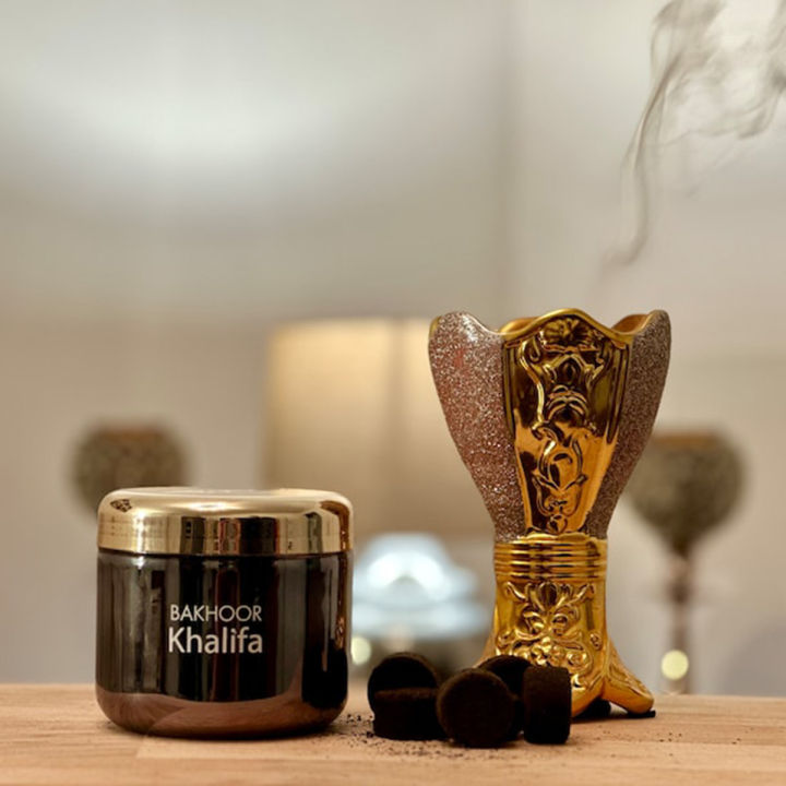 Hamidi Fatima Bakhoor 70g - Natural Incense Fragrance with Tree of Life ...