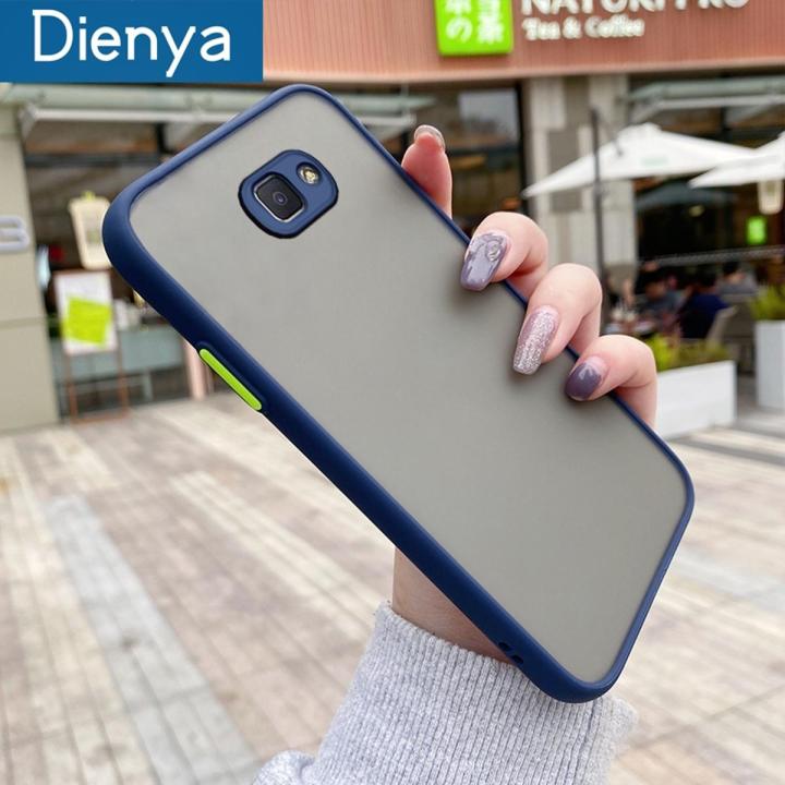 dienya For Samsung J5 Prime Case Frosted Transparent Hard Back Cover ...