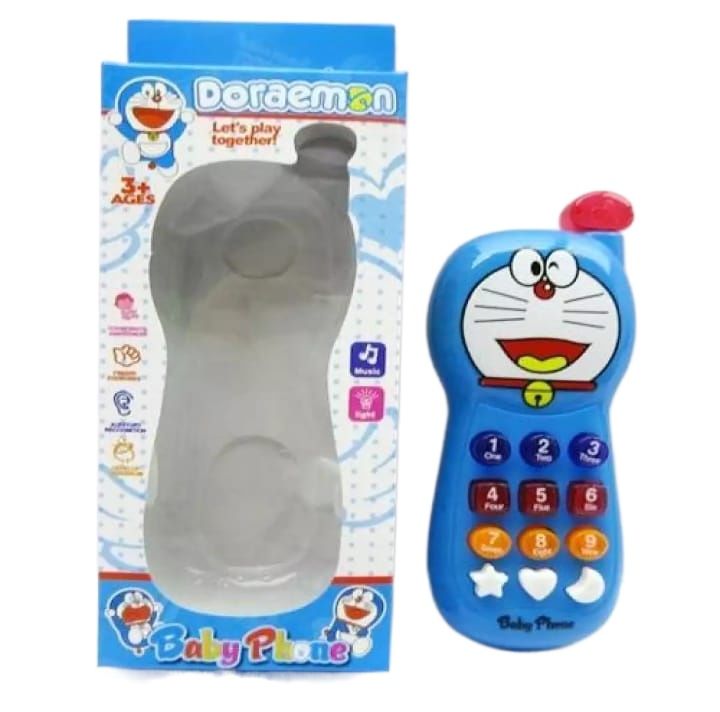 Doraemon’s Musical Fun: Cute Mobile Toy with Melodies for Kids ...