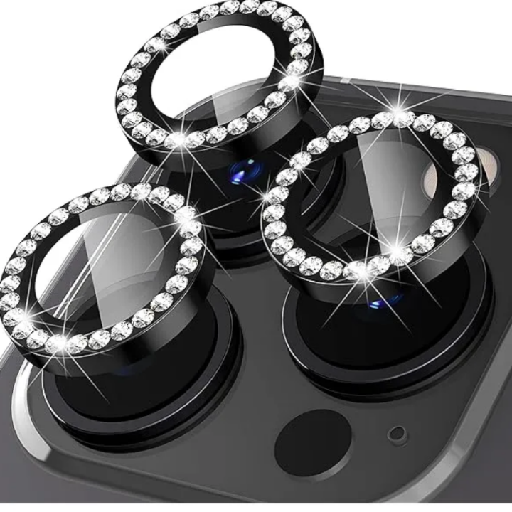 Diamond Camera Lens protector for iphone 12 Pro Max, HD Clear Tempered ...
