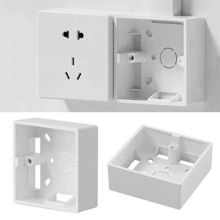PVC On-Wall Mount Switch And Apply Switch Box Wall Surface Junction Box ...
