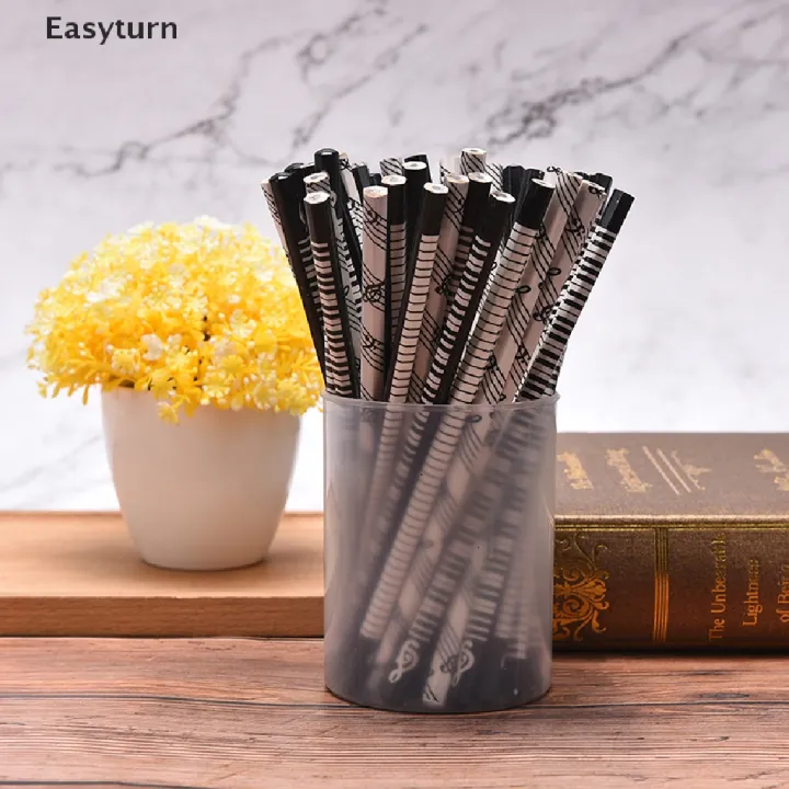 Easyturn 12pcs Musical Note Pencil Pencil Music Stationery Piano School ...