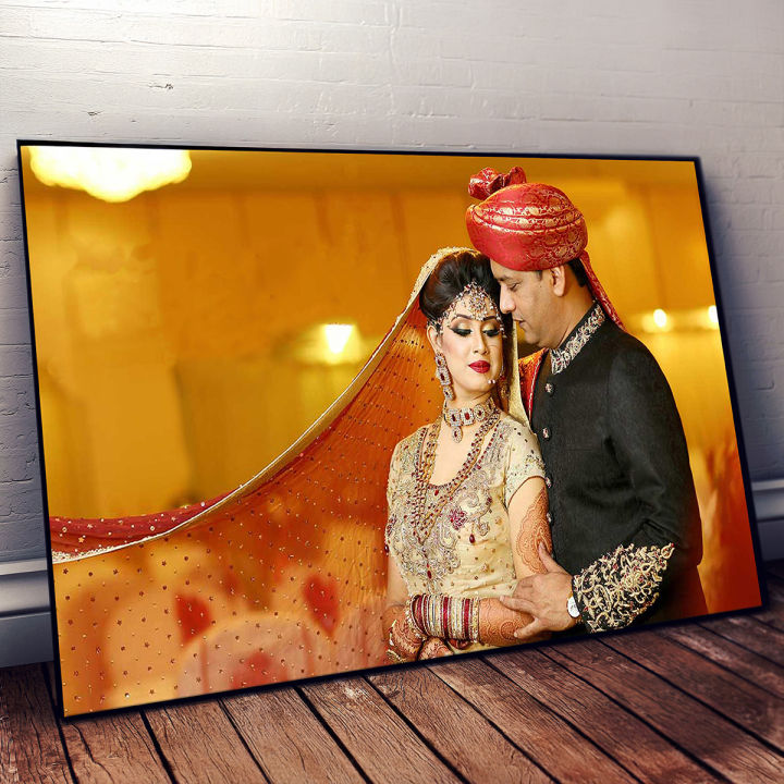 Customized Photo Print with Crystal Frame - High-Resolution HD Print ...