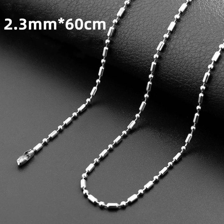 XL stainless steel necklace box decorative men's and women's Korean ...