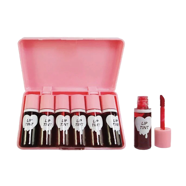 Lip Tint Lips and Cheeks Tint Lipgloss Pack of 6 Tints | Daraz.pk