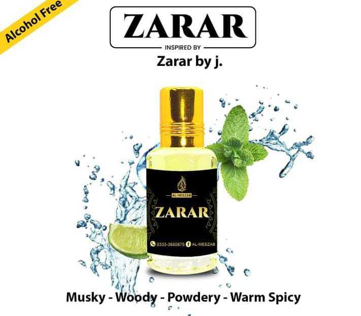 Attar For Unisex Long Lasting Zarar By Al Meezab 6ml- 12ml | Daraz.pk