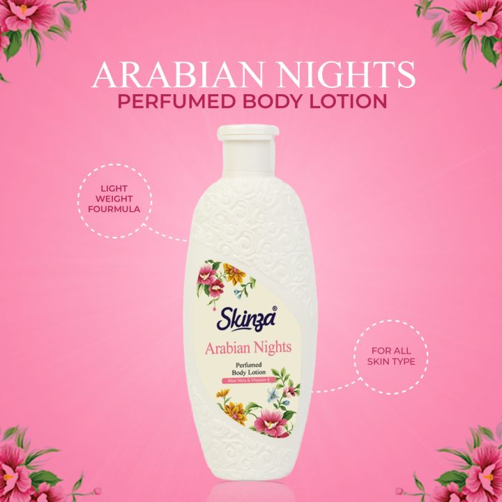 Skinza Arabian Night Perfumed Body Lotion 220ml | Daraz.pk