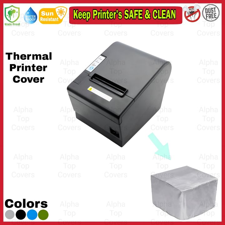 Thermal Printer Cover By Alpha Top Covers - Parachute Quality - Thermal ...