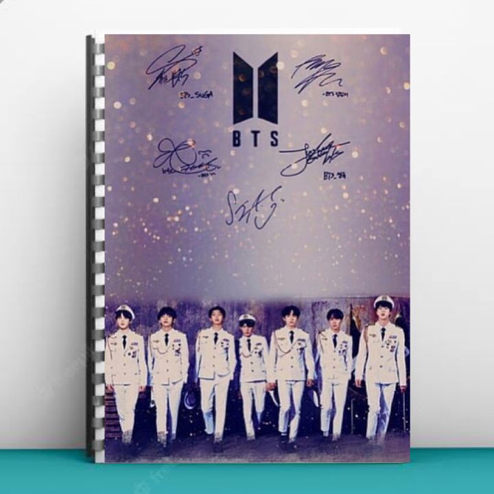 BTS ARMY A4 (4764) NOTEBOOK | Daraz.pk