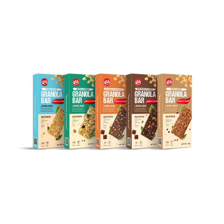 Grano Granola Bars Bundle (5 Variants) | Peanut Butter, Dates & Almond ...