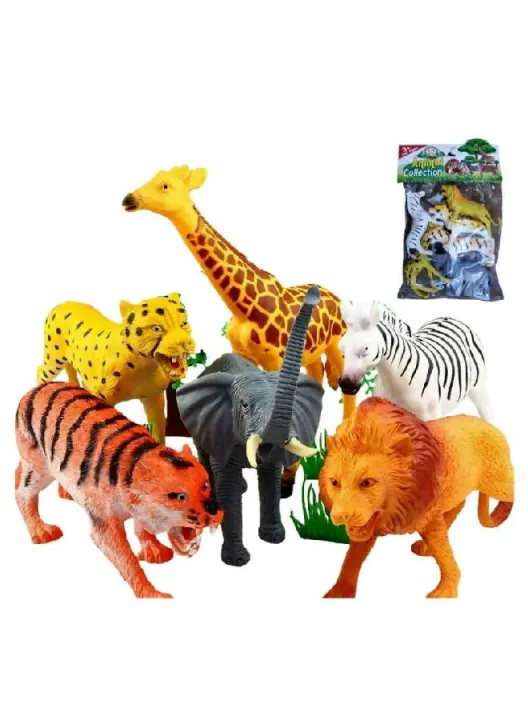 Animal Toy Set for Kids Featuring Realistic Farm Animals, Educational ...