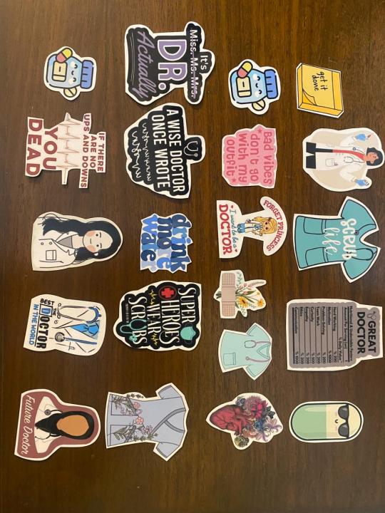 Doctor DR Theme stickers / phone stickers/ laptop stickers/ Trending ...