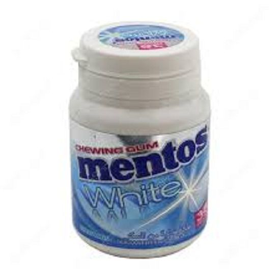 Mentos White Chewing Gum Sweet Mint Sugar Free 38pcs (Imported) | Daraz.pk