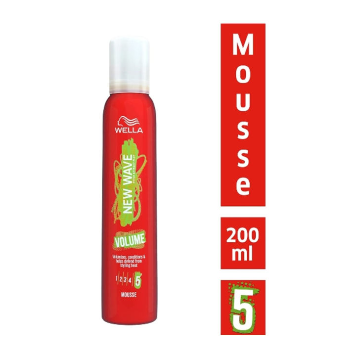 Wella New Wave Volume 5 Hair Mousse | Daraz.pk