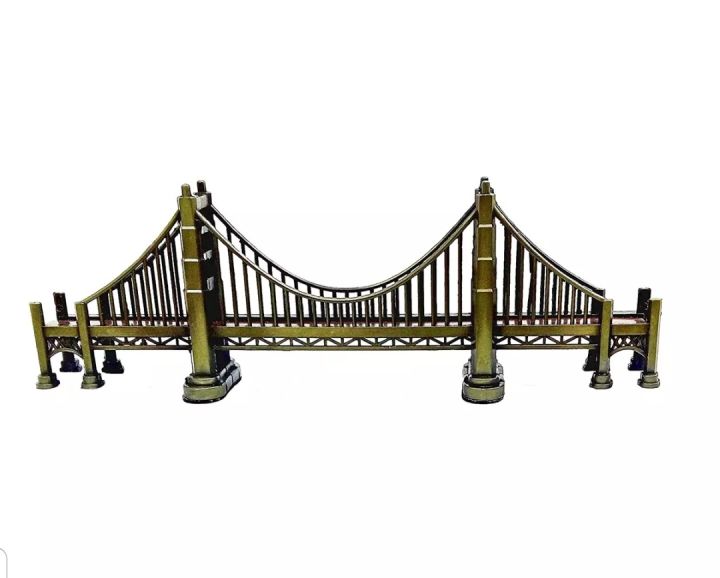 Hot Sale Golden Gate Bridge Metal Decoration USA Souvenir Famous ...